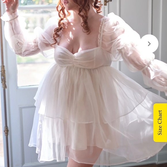 Selkie | Dresses | The Silk Gauze Ivory Moonlight Dress | Poshmark
